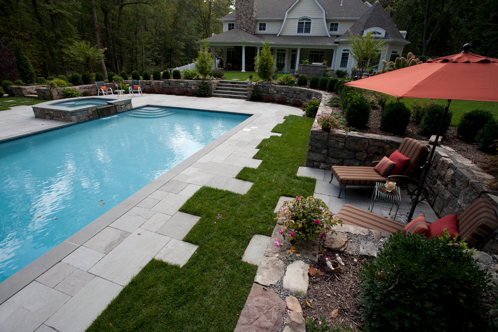 Upper Saddle River, New Jersey - Classique - Piscine - New York - par ...