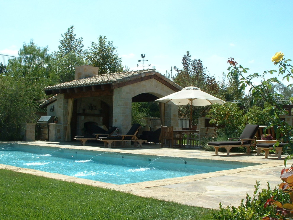 Val Verde - Mediterranean - Pool - Los Angeles - by MDZA Landscape ...
