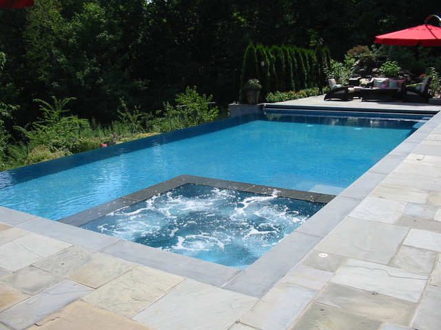 Vanishing Edge - Transitional - Pool - New York - by Lang Pools Inc ...