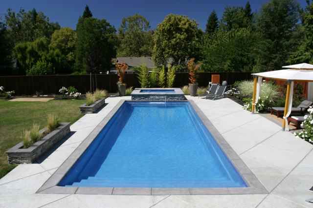 Viking Fiberglass Pool from Burton Pools - Pool - Other - by Burton ...
