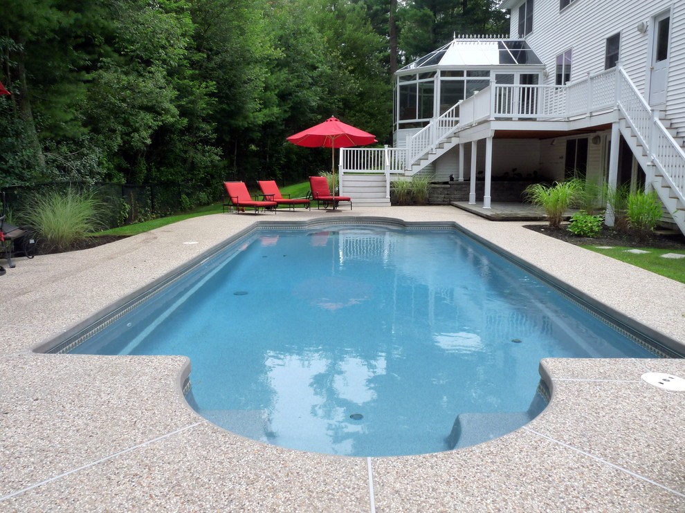 Viking Fiberglass Pools - Acapulco - Traditional - Pool - Boston - by ...