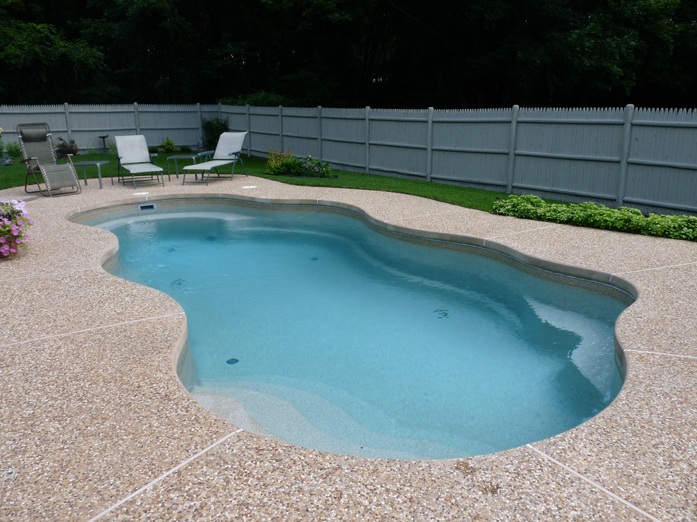 Viking Fiberglass Pools-Bermuda - Traditional - Pool - Boston - by ...