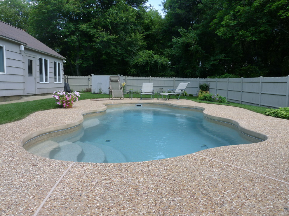 Viking Fiberglass Pools-Bermuda - Traditional - Pool - Boston - by ...