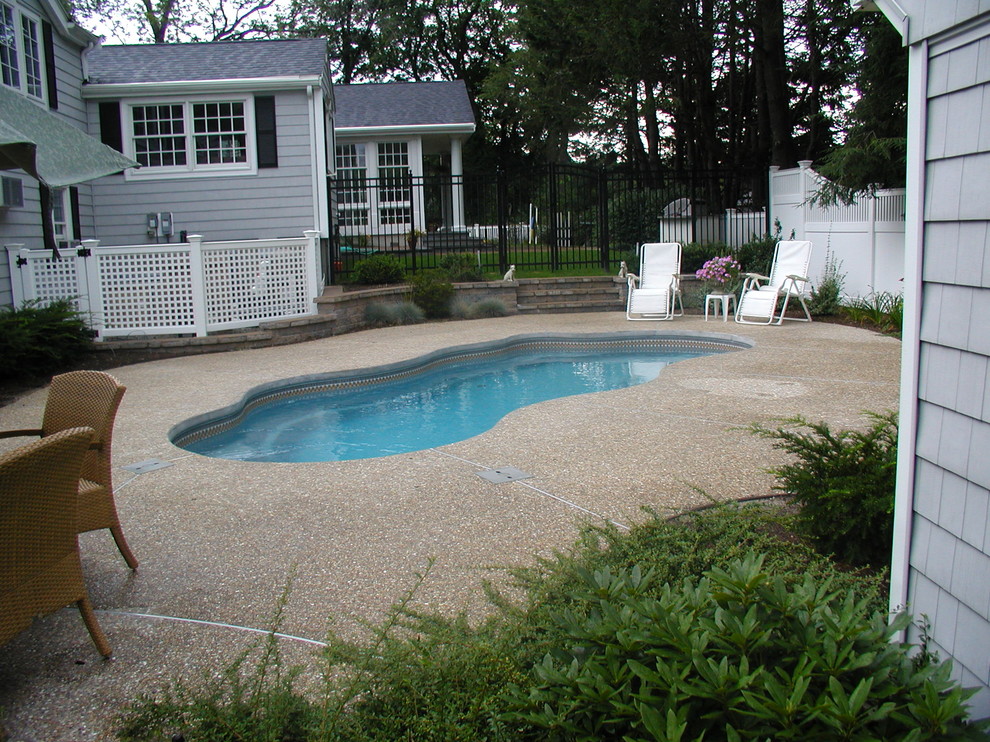 Viking Fiberglass Pools-Bermuda - Traditional - Pool - Boston - by ...