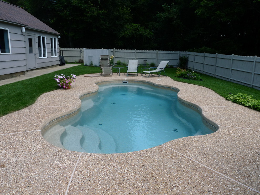 Viking Fiberglass Pools-Bermuda - Traditional - Pool - Boston - by ...