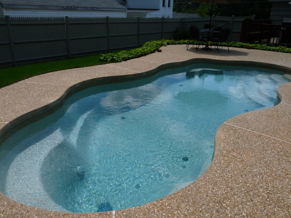 Viking Fiberglass Pools-Bermuda - Traditional - Pool - Boston - by ...