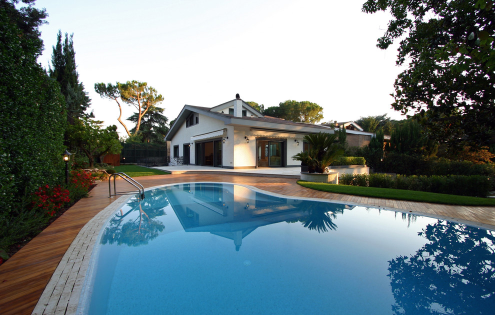 villa all'EUR, Roma - Modern - Pool - Rome - by Franco Bernardini ...