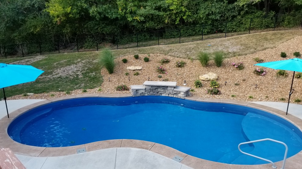 Vinyl Liner Gemini Ballwin, MO - Traditional - Pool - St Louis - by Bi ...