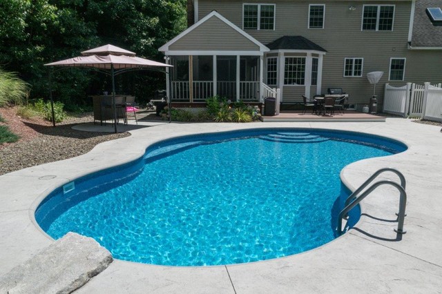 Vinyl Liner Inground Pools - Pool - Boston - by Snyder Swimming Pools ...