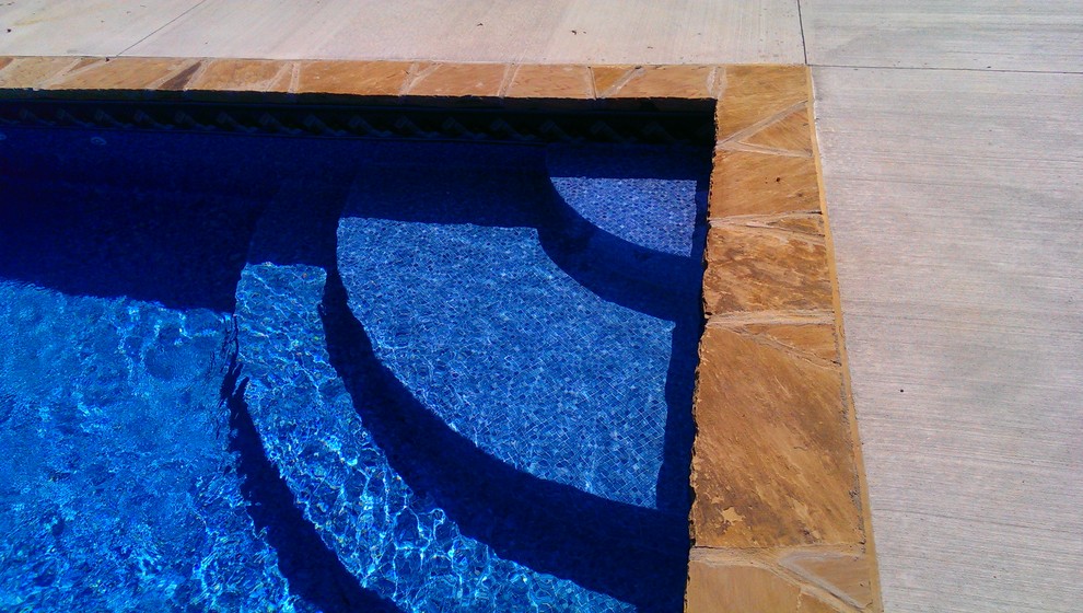 Vinyl Liner Rectangle Wentzville, MO - Contemporary - Pool - St Louis ...