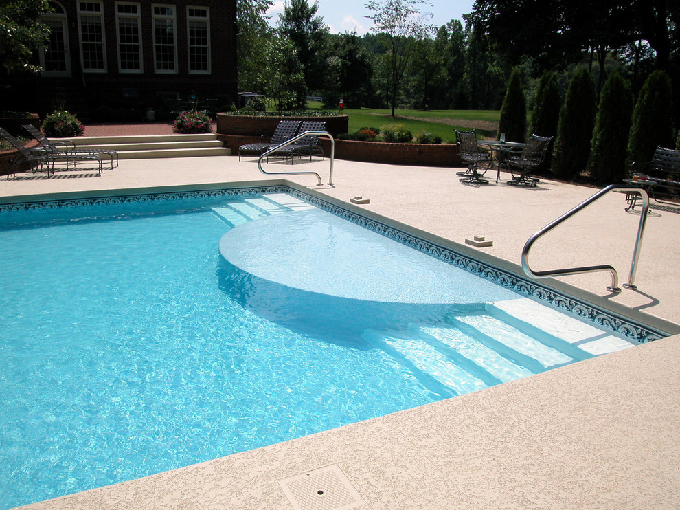 Vinyl Liner Swimming Pools - Traditional - Pool - Louisville - by ...