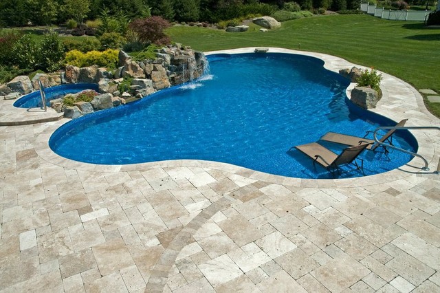 Vinyl Pool - Clásico - Piscina - Nueva York - de Deck and Patio Company ...