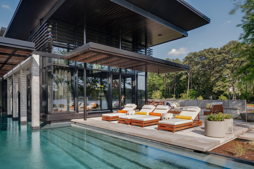 Contemporary Virginia Beach Home | Lantern on Linkhorn Bay - Modern ...