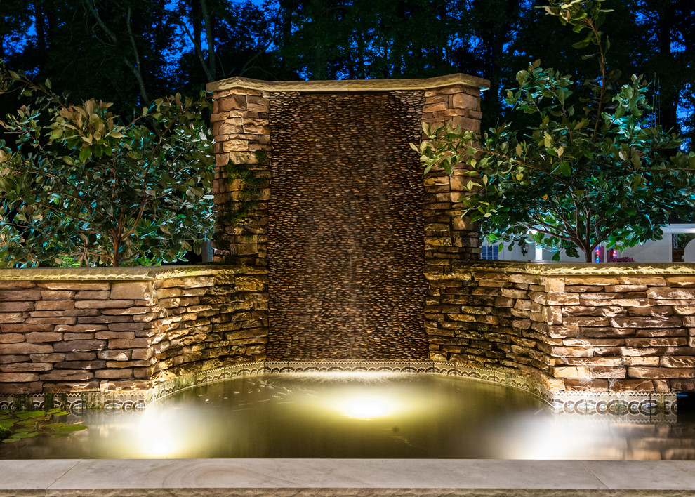 Water Feature Lighting - Craftsman - Pool - Richmond - by Outdoor ...