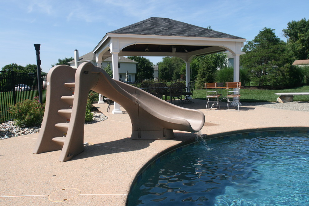 Water Slide, Water Feature, Fire Pit, Fire Feature, Torches, Lights ...