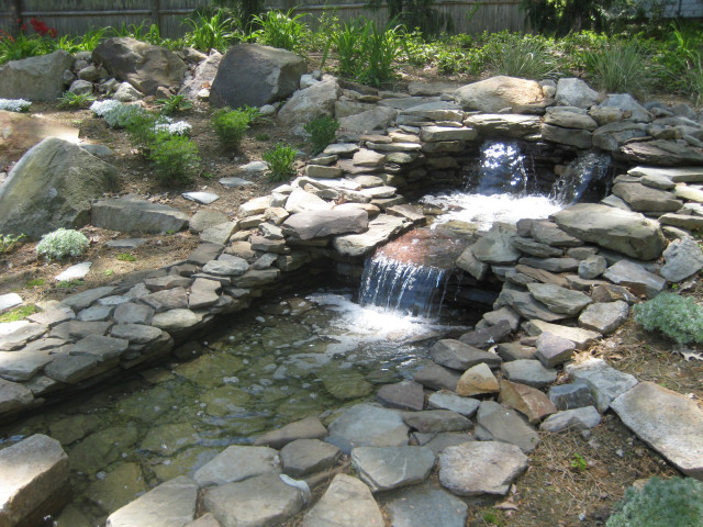 Waterfall - Garden - Providence - by Signature Pool & Spas | Houzz UK