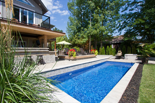 Waterfront Property Pool Design - Modern - Pool - Toronto - by Majestic ...