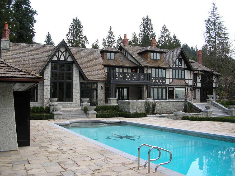 West Vancouver Estate - Traditional - Pool - Vancouver - by Davidson ...