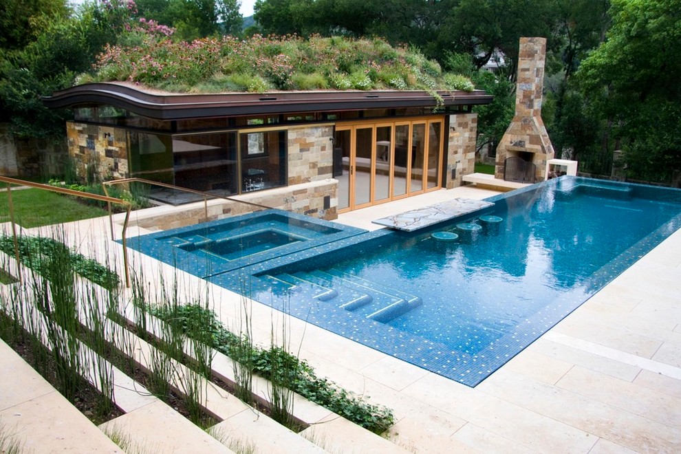 Westlake Green Roof - Contemporary - Pool - Austin - by SOMOS Design ...
