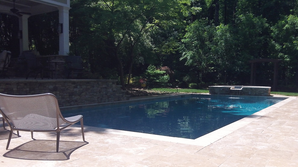 Wet Edge Primera Stone Tahoe Coast - Traditional - Pool - Atlanta - by ...