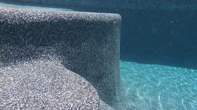 Wet Edge Prism Matrix Deep Blue Sea installed by ASI Pool Plastering in ...