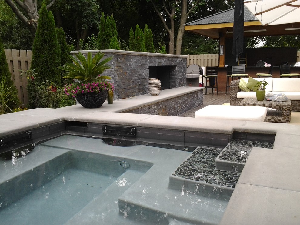 Wheaton Project - Modern - Pool - Chicago - by Quantus Pools | Houzz