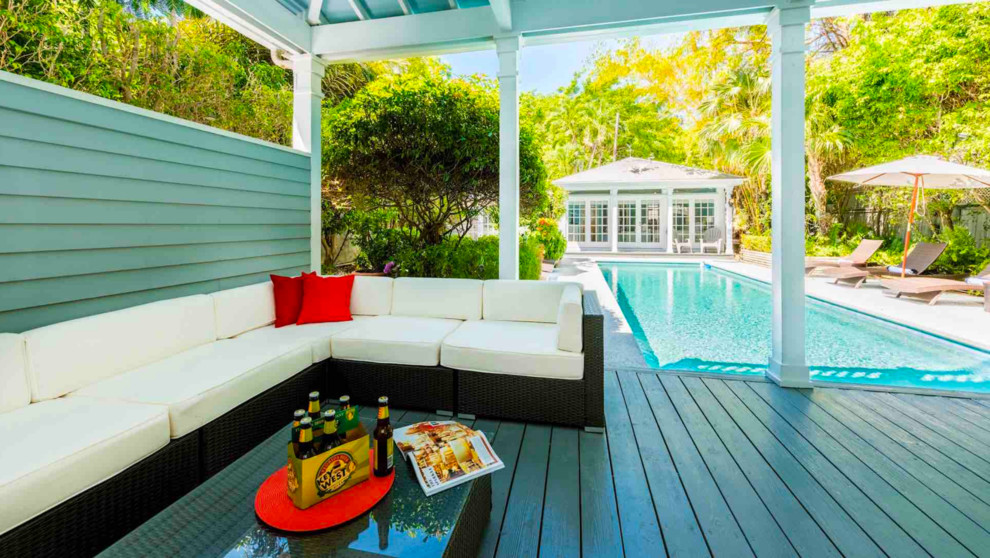 Williams Pool House - Traditional - Pool - Miami - by Matthew Fowler ...
