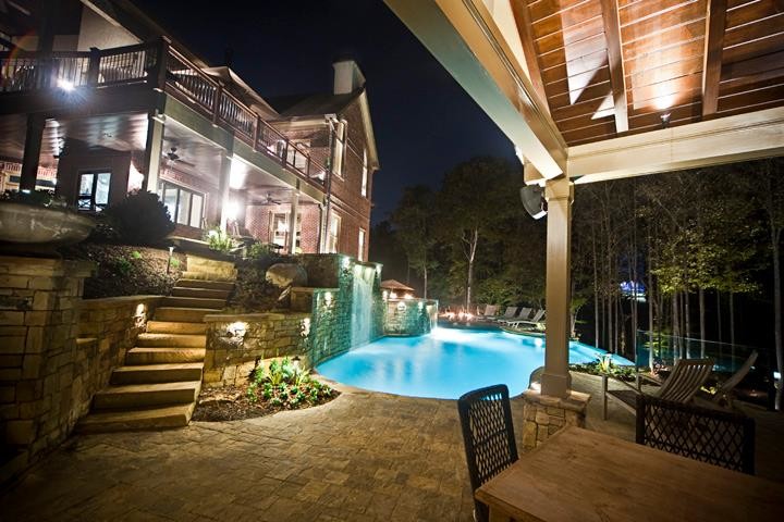 Willis Infinity Edge Pool / Total Design-Build Project - Pool - Atlanta ...