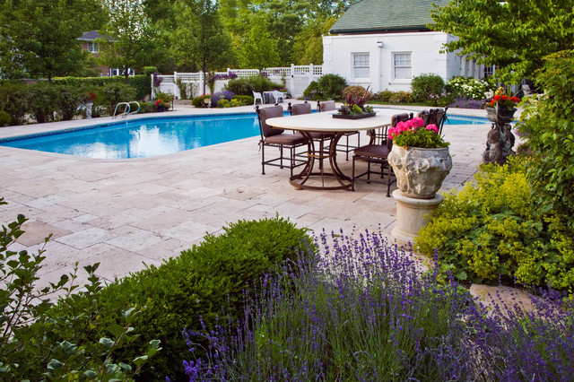 Wilmette Pool Renovation - Traditional - Pool - Chicago - by Prassas ...