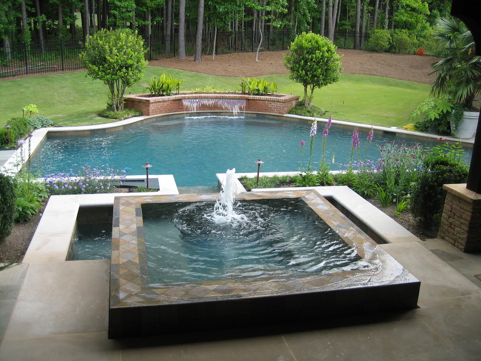 Windward Pool - Traditional - Pool - Atlanta - by Artistic Pools ...