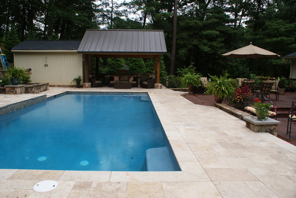 Wood Residence - Traditional - Pool - Richmond - by Custom Pools and ...