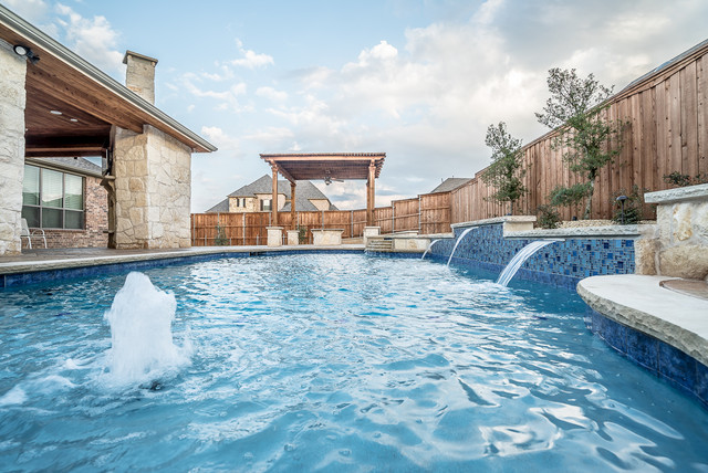 Woodbridge Residential Pool And Outdoor Living Mediterranean Swimming