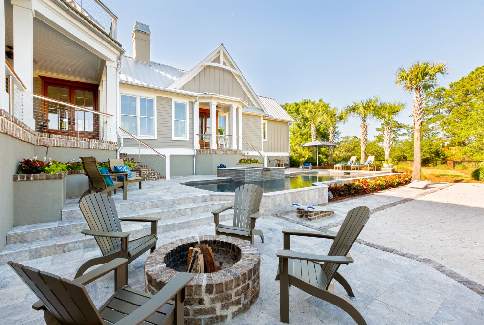 Woodford: Daniel Island - Beach Style - Pool - by Lowcountry Premier ...