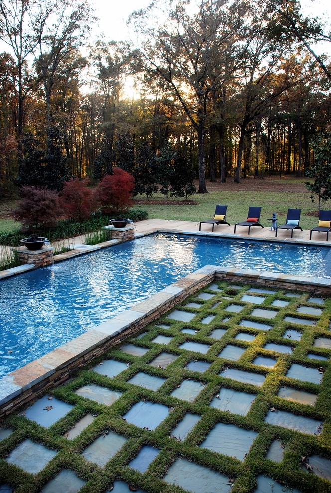Woodland Retreat - Rustic - Pool - New Orleans - by Tony Tradewell ...