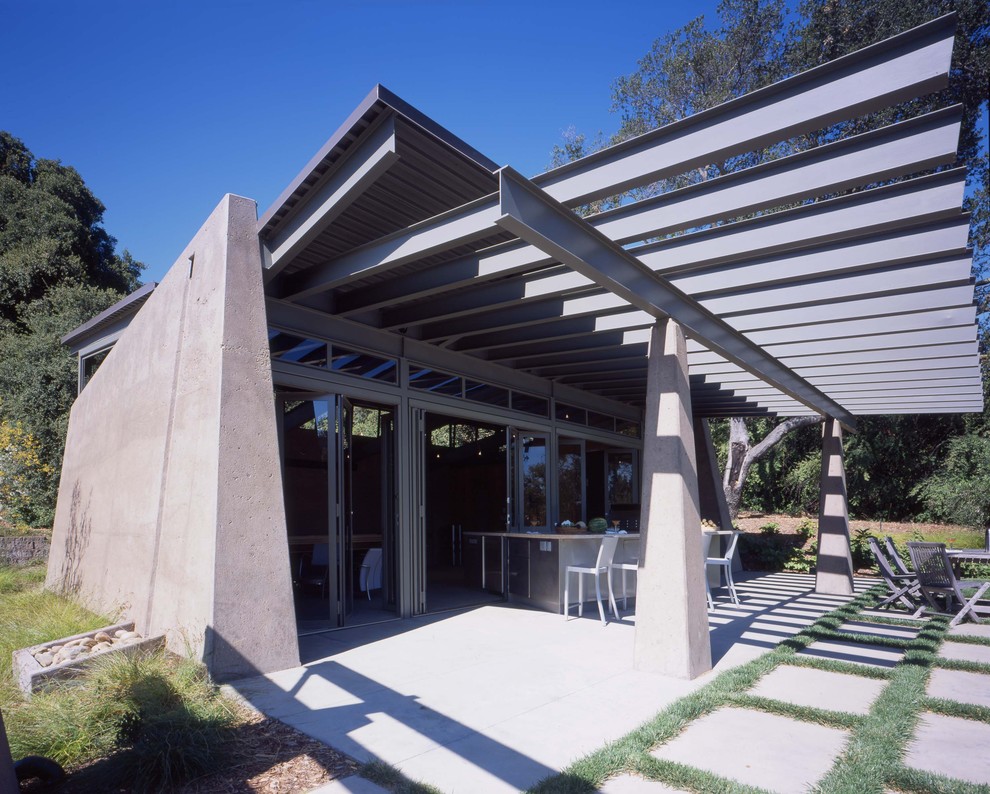 Woodside Pool House - Contemporary - Pool - San Francisco - by Dan ...