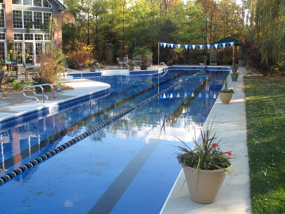 Worlds Longest Vinyl Liner Pool (165' Olympic Pool) - Traditional ...