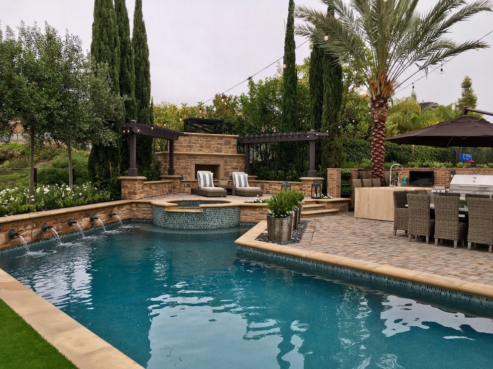 Wozniak Backyard Remodel- Carlsbad, CA - Contemporary - Pool - San ...