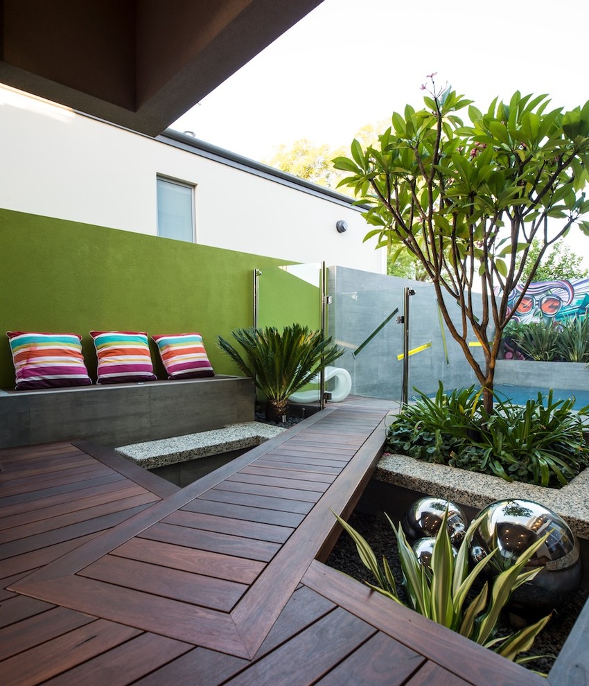 Yokine Courtyard - Modern - Pools - Perth - von Cultivart Landscape ...