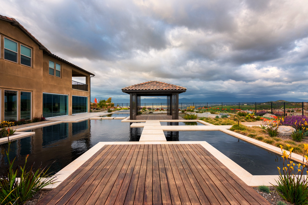 Zen Design for Interior & Exterior Spaces - Asian - Pool - Los Angeles ...