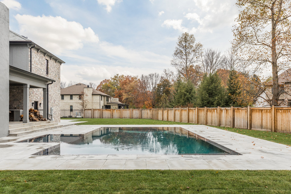 Zero Edge Pool - Contemporary - Pool - Indianapolis - by Eaton Custom ...