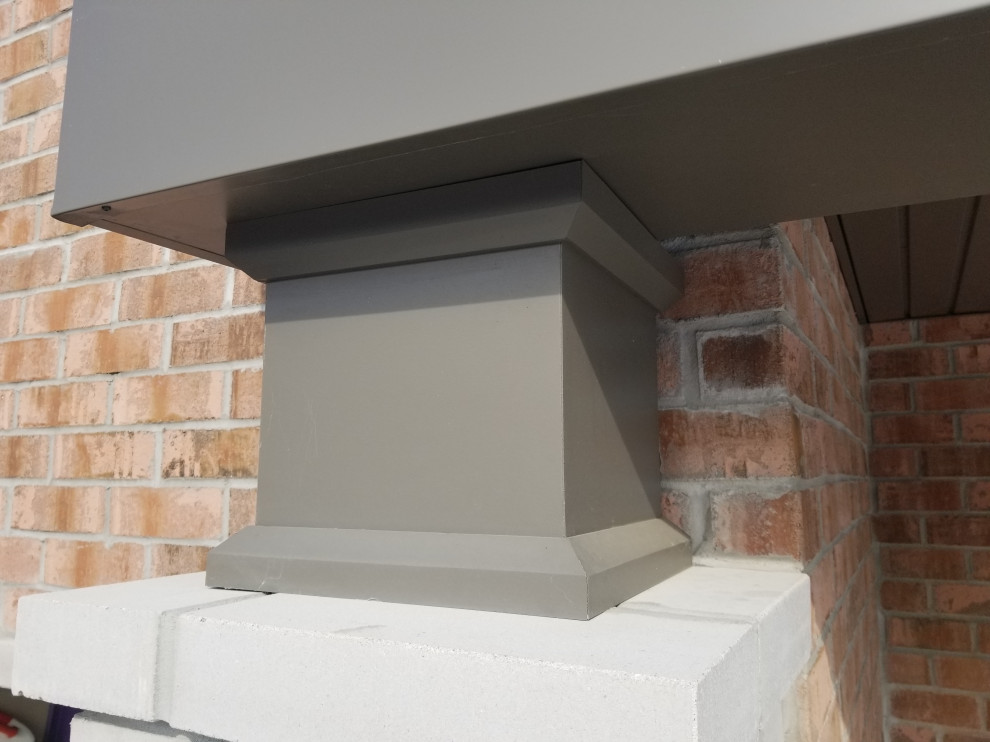 10" Square PVC Columns - Modern - Porch - Ottawa - by Mjolnir ...