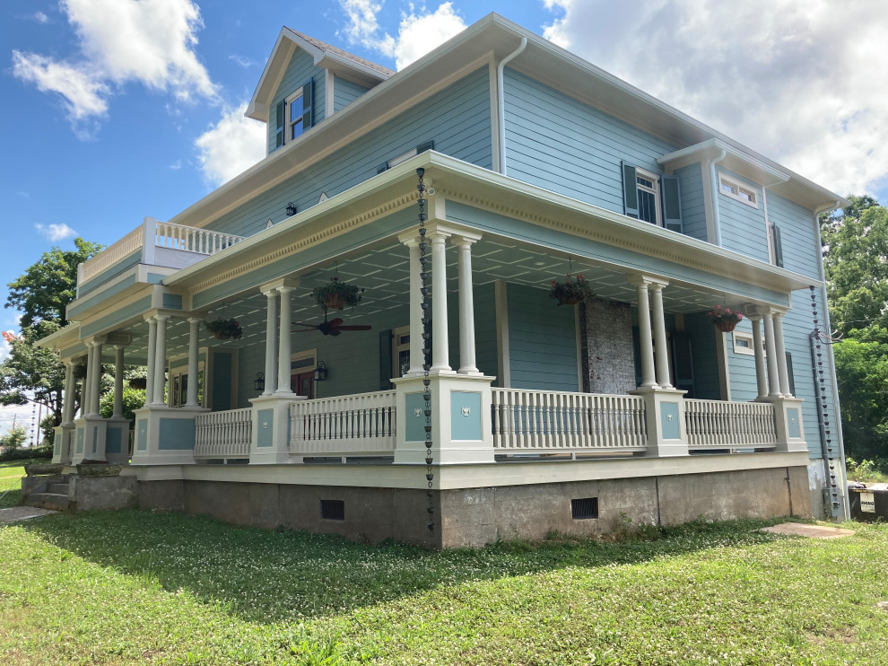 1890's era Porch reconstruction - Traditional - Porch - Atlanta - by E ...