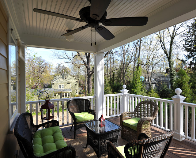 1915 Colonial Revival Addition - Traditional - Verandah - New York - by ...