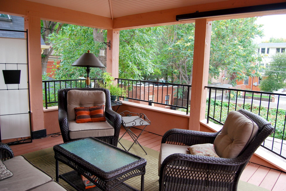 2-Story Rear Addition in Denver Historic District - Traditional - Porch ...