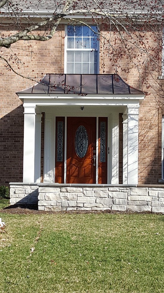 2016 - Front Porch Addition - Porch - Chicago - by Wetmore Construction ...
