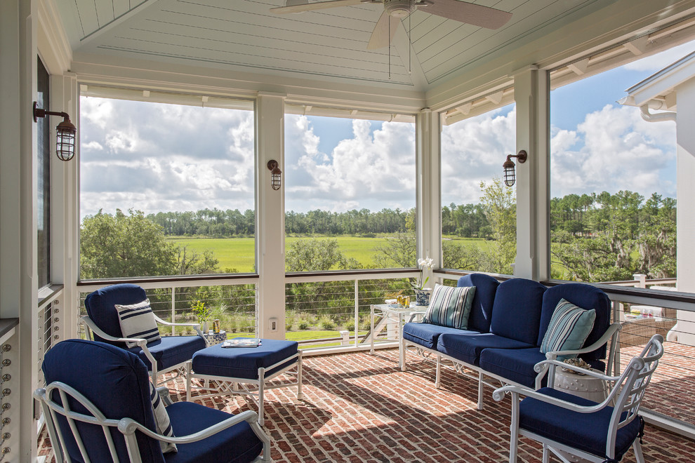 210 Creek Back Street - Beach Style - Porch - Charleston - by Cobb ...