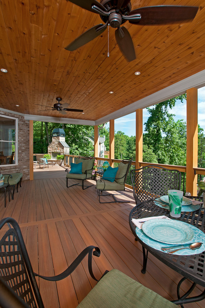 3 Level Deck, Porch and Patio - Transitional - Porch - Atlanta - by ...