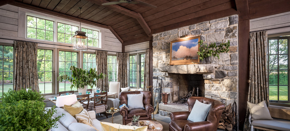 4 season porch - Rustic - Porch - Other - by Buccellato Design LLC | Houzz