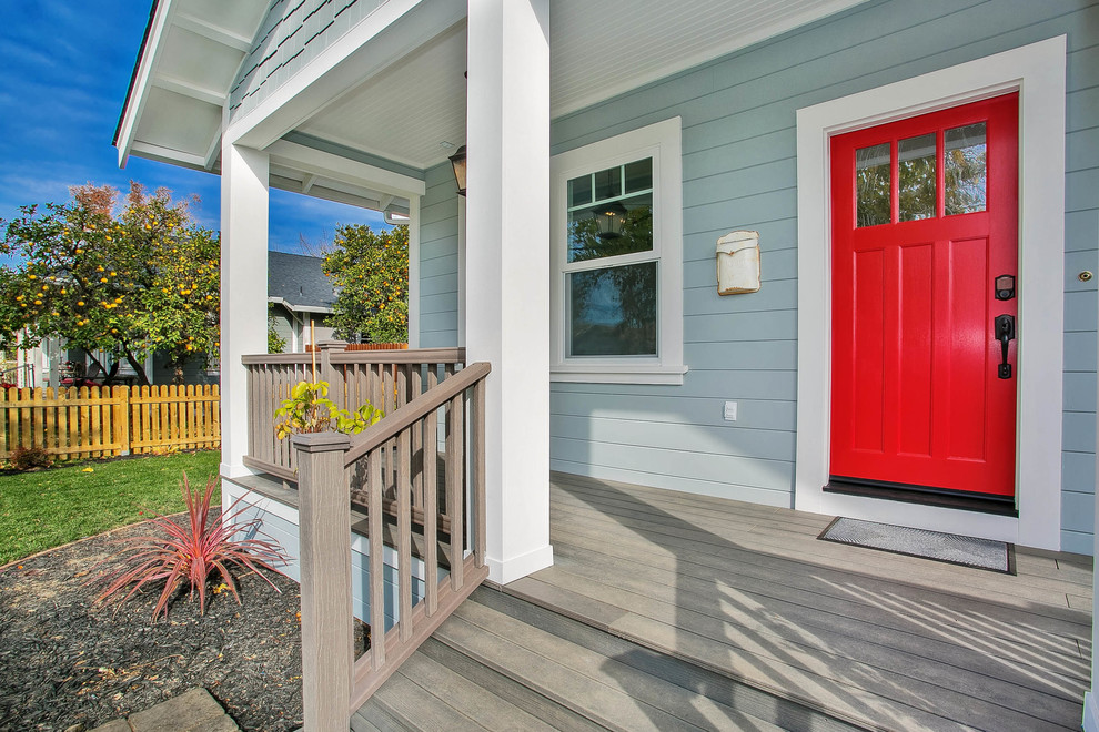 604 Brentwood Historic Renovation - Traditional - Porch - San Francisco ...