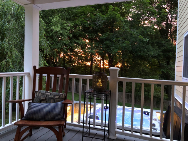A Backyard Oasis - Traditional - Veranda - New York - by Kateri Stewart ...